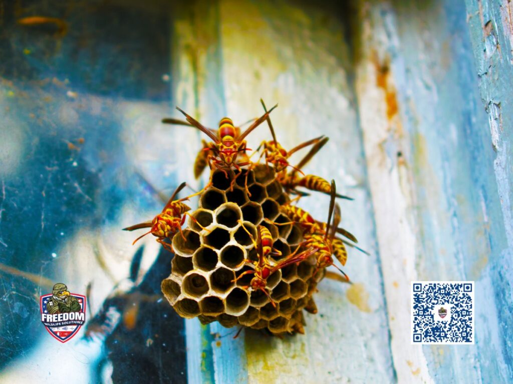 Wasp Removal | Pest Control NC | Freedom Wildlife Solutions