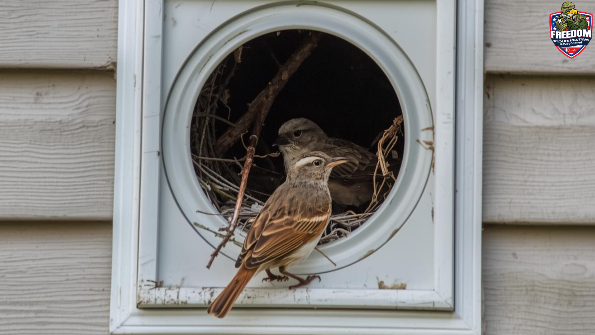 Why You Find Birds in Vents & How to Keep Them Out - Freedom Wildlife ...